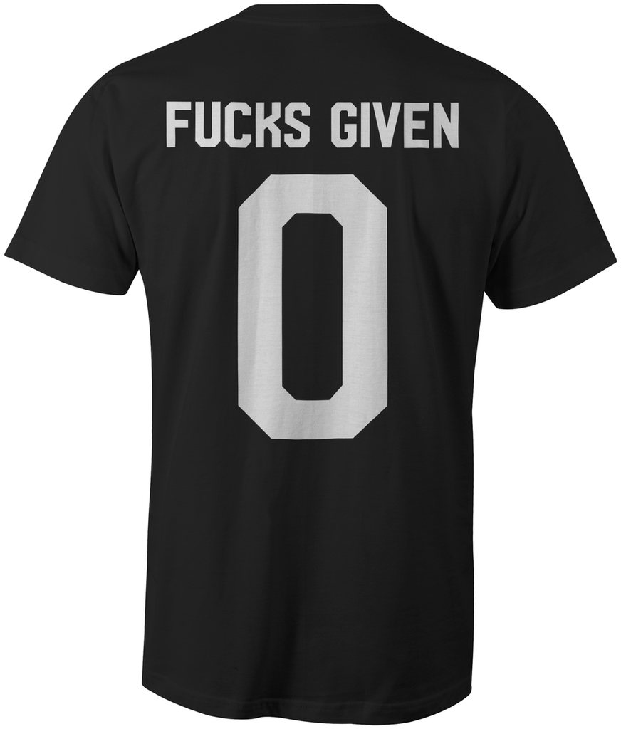 F's Given Zero T-Shirt – Heathen